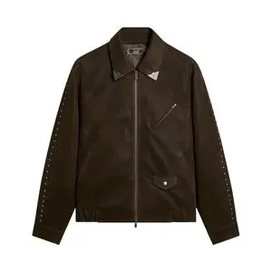 Kith Velvet Patina Studded Cassius Jacket 'clever - Brown