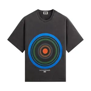 Kith Records For New Order Blue Monday Vintage Alex Tee - Black