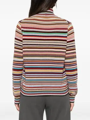 Paul Smith Signature Stripe Roll Neck Sweater