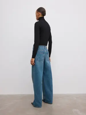 HOUSE OF DAGMAR Baggy Fit Denim
