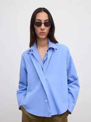 HOUSE OF DAGMAR Cropped Shirt