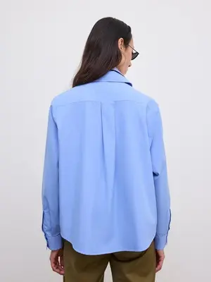 HOUSE OF DAGMAR Cropped Shirt