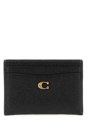 COACH NEW YORK Essential Mini Card Holder, 10.5 Cm X 7 Cm - Black