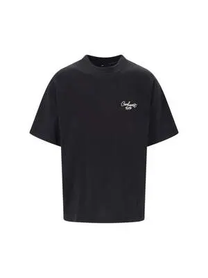 Carhartt Work In Progress Short Sleeve Logo T-shirt - Black