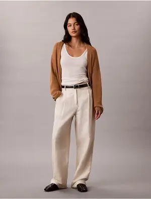 Calvin Klein Merino Wool Blend Duster Cardigan