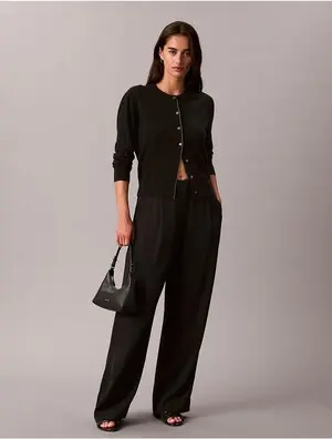 Calvin Klein Merino Wool Blend Cardigan