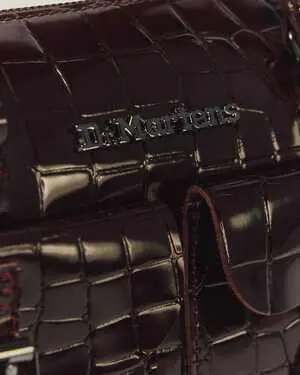Dr. Martens Top Handle Croc Emboss Leather Bag