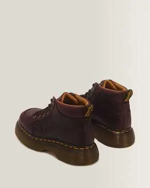 Dr. Martens Buzz Floral Emboss Analine Leather Boots