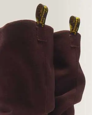 Dr. Martens Kasey Suede Knee High Heeled Boots