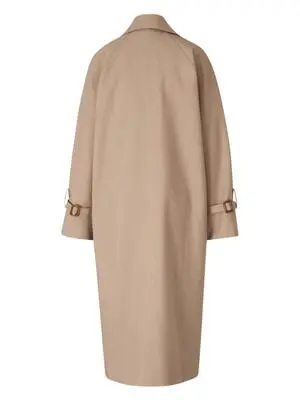 TOTEME Double-breasted Cotton Trench Coat