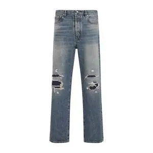 MAISON MARGIELA Distresses Denim Trousers - Blue