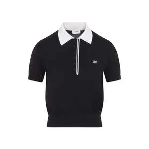 Celine Polo Sweatrer - Black