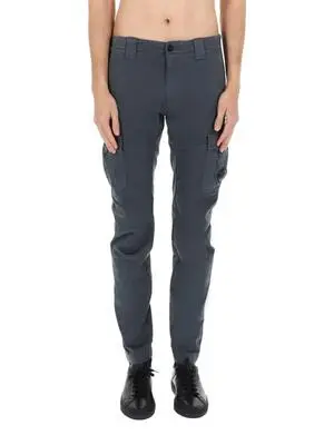 C.P. COMPANY Pantalone Cargo Con Patch Logo