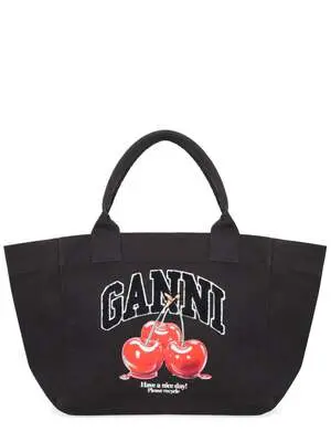 GANNI Cherry Tote Bag - Multicolor