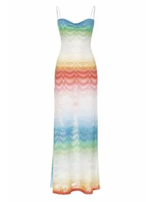 Missoni Abito Lungo Copricostume - Multicolor