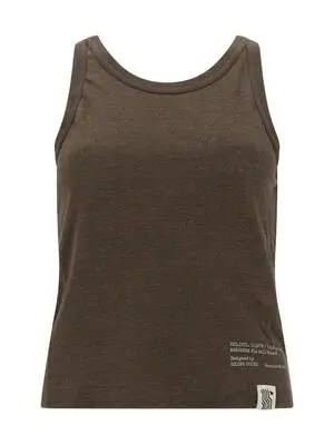 GOLDEN GOOSE Linen Camisole