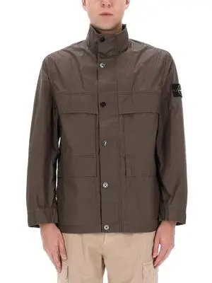 Stone Island Field Jacket - Brown