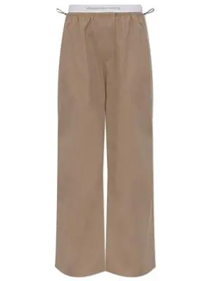 Alexander Wang Double Layer Pants - Cream