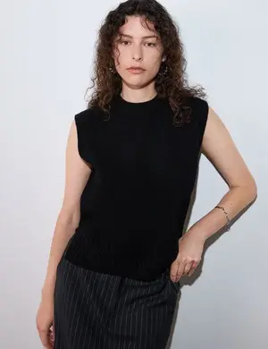 Whistles Wool Sleeveless Tank
