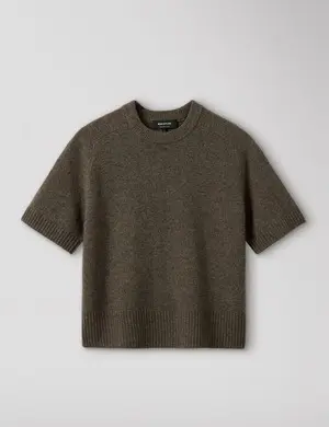 Whistles Wool Knitted Tee