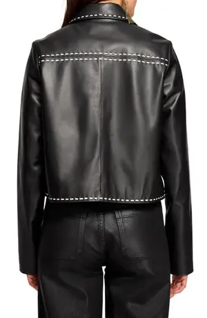 Ramy Brook Mira Leather Jacket