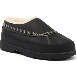 Sorel Ambler Fireside Waterproof Slip-on - Black/dark Stone