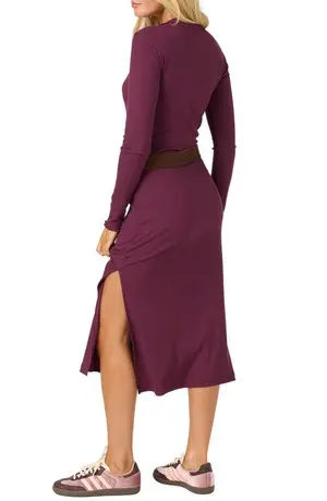O'Neill Suzana Midi Dress - Fig
