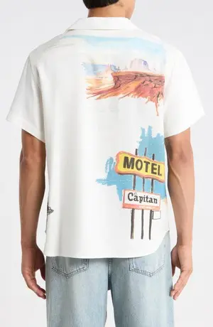 ONE OF THESE DAYS El Capitan Printed Camp Shirt