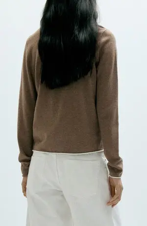 Mango Button Front Cardigan