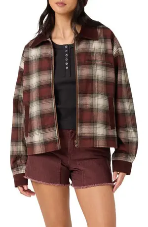 O'NEILL Dakota Plaid Cotton Jacket