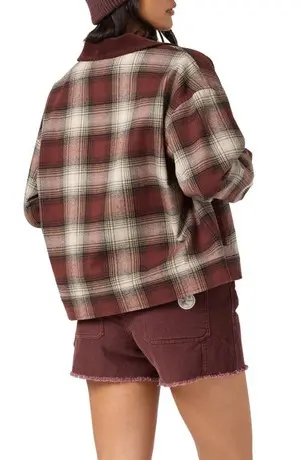 O'Neill Dakota Plaid Cotton Jacket