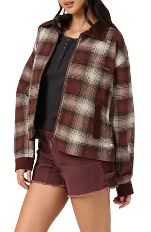 O'Neill Dakota Plaid Cotton Jacket