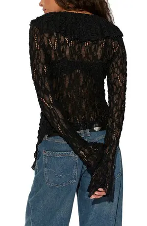 Free People Laney Cardigan - Black