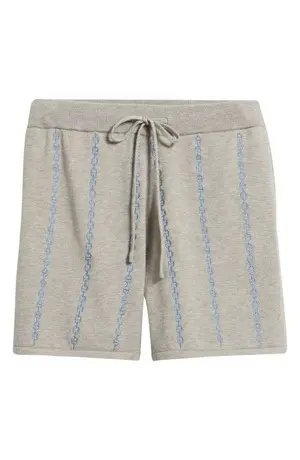 MAVRANS Rode Stripe Shorts