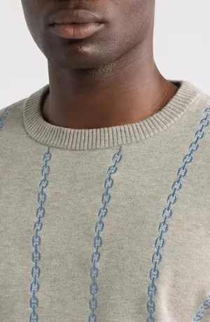 MAVRANS Rode Stripe Sweater