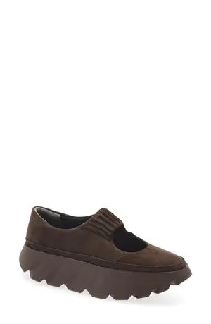 4CCCCEES Tura Oya Leather Sneaker - Choco