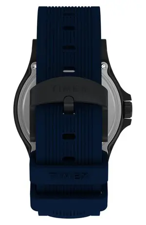 Timex® Peanuts Expedition Acadia Silicone Strap Watch - Blue