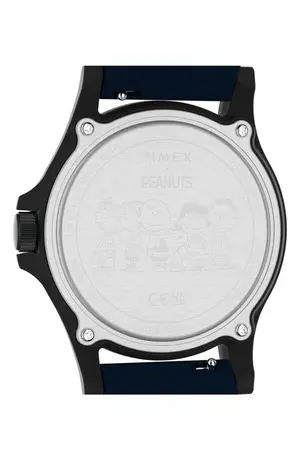 Timex® Peanuts Expedition Acadia Silicone Strap Watch - Blue