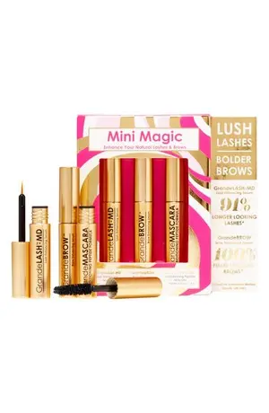 GRANDE COSMETICS Mini Magic Lash & Brow Set $62 Value At Nordstrom No Color