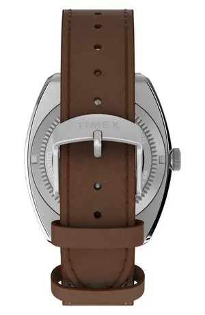 Timex® Expedition Pioneer Automatic Leather Strap Watch