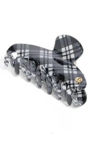 L. Erickson Helen Plaid Claw Clip