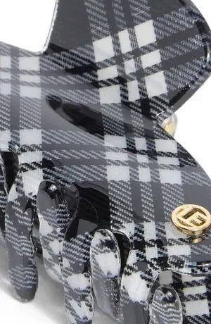 L. Erickson Helen Plaid Claw Clip