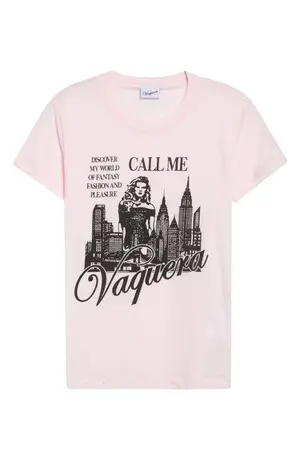 Vaquera Call Me Graphic T-shirt