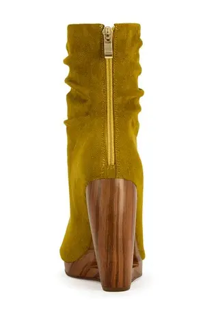 AZALEA WANG Arlo Peep Toe Bootie