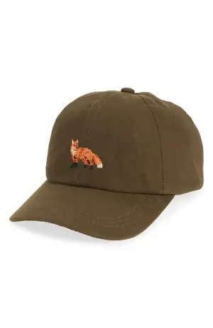 Bp. Embroidered Baseball Hat - Green- Fox