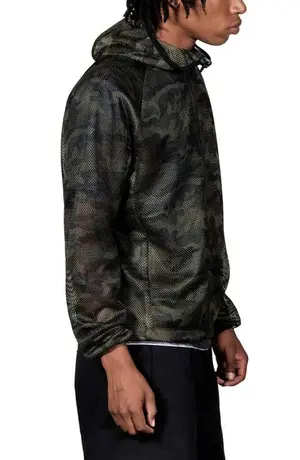 PLEASURES Mesh Zip Hoodie