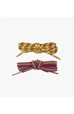 Mcm Shoelaces And Charms Set