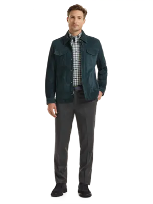 PAUL FREDRICK Wool-shirt Jacket