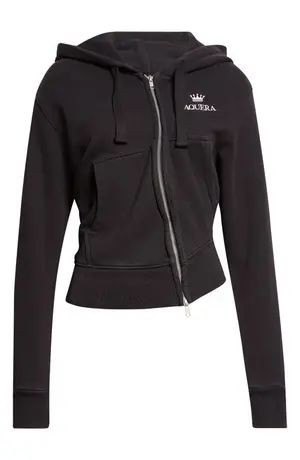 Vaquera Twisted Cotton Fleece Hoodie