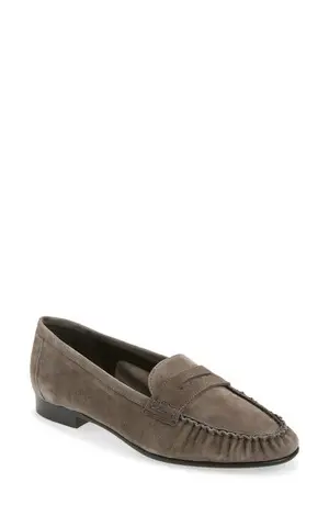 AeydĒ Aldous Penny Loafer - Taupe